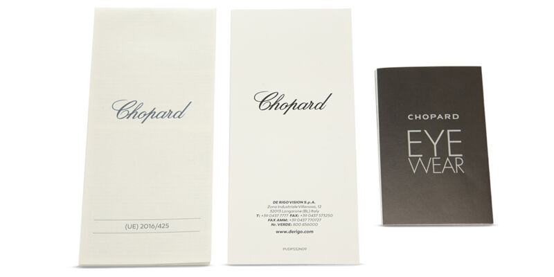 Chopard VCH426 0909 Square Shiny Classic Tortoise Eyeglasses ...