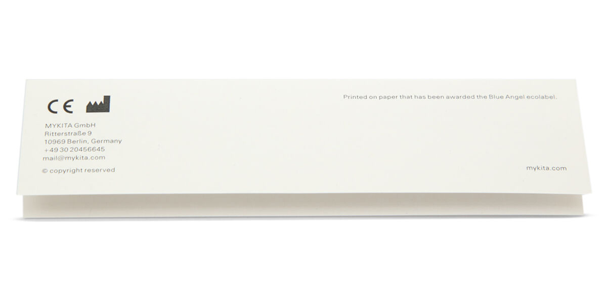 Mykita MR004 400 Single Lens MH72 White Silver/Pitch Black Sunglasses ...