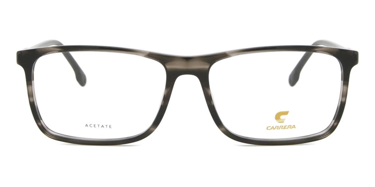 Carrera 225 2W8 Rectangle Grey Horn Eyeglasses | SmartBuyGlasses Canada